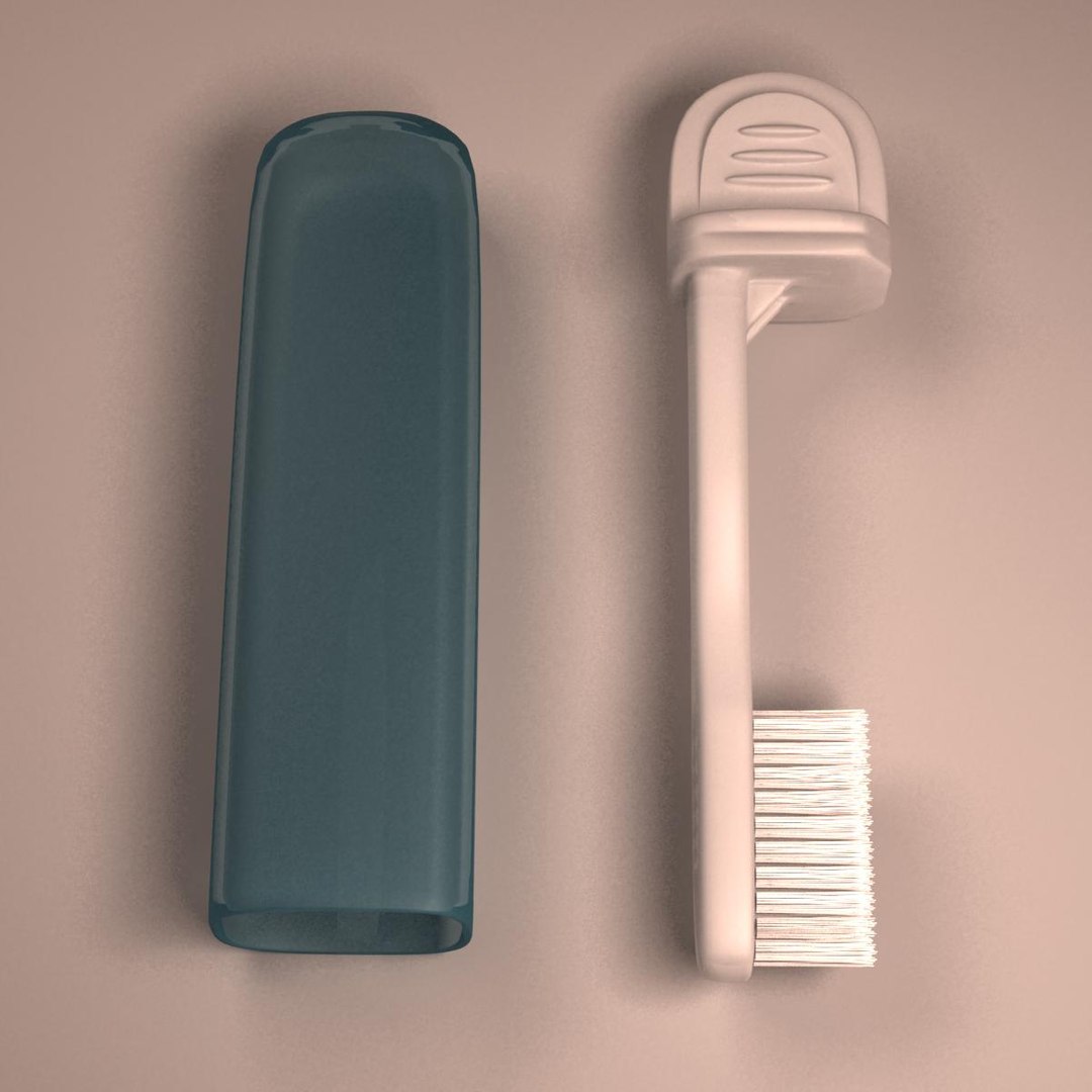 3ds max portable toothbrush