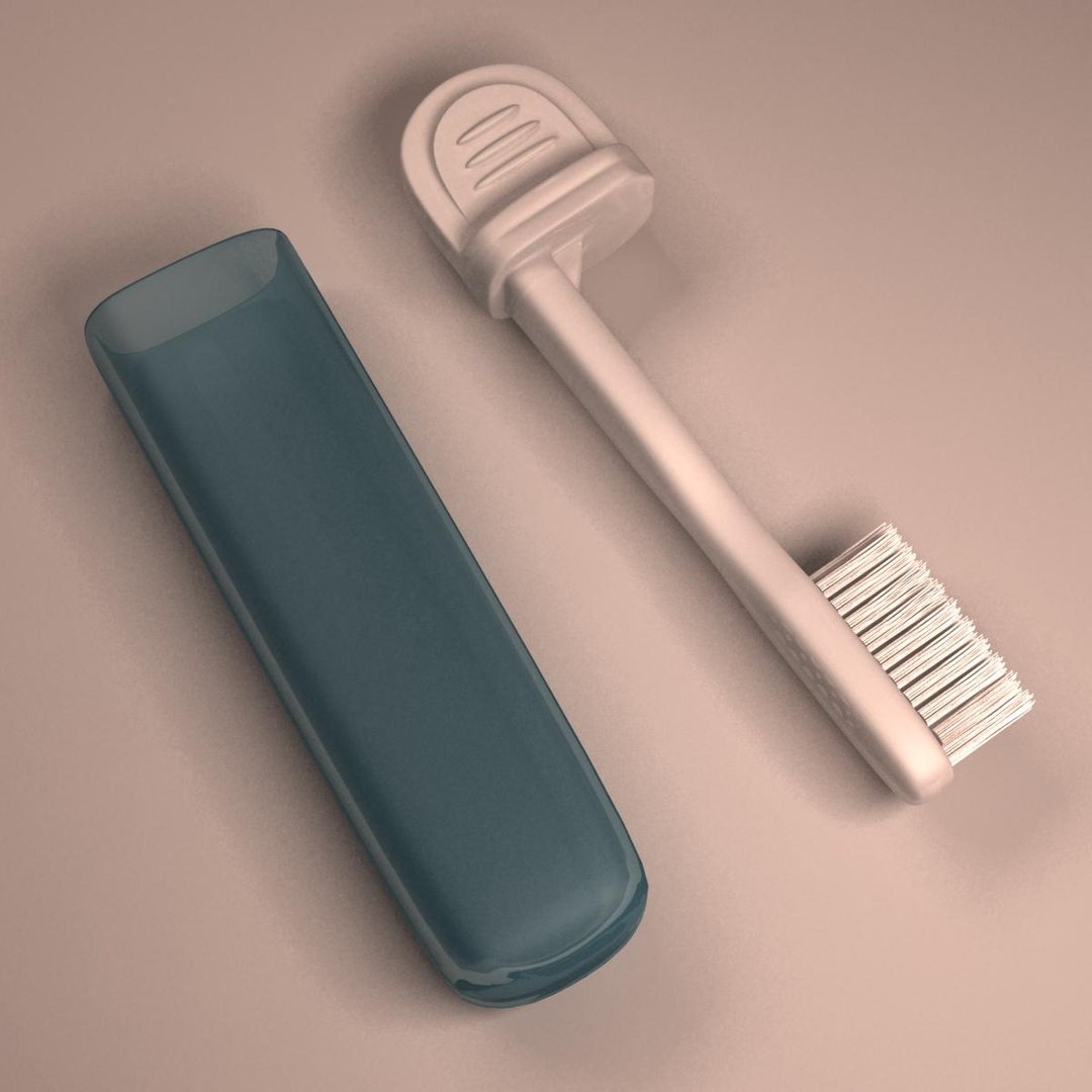 3ds max portable toothbrush