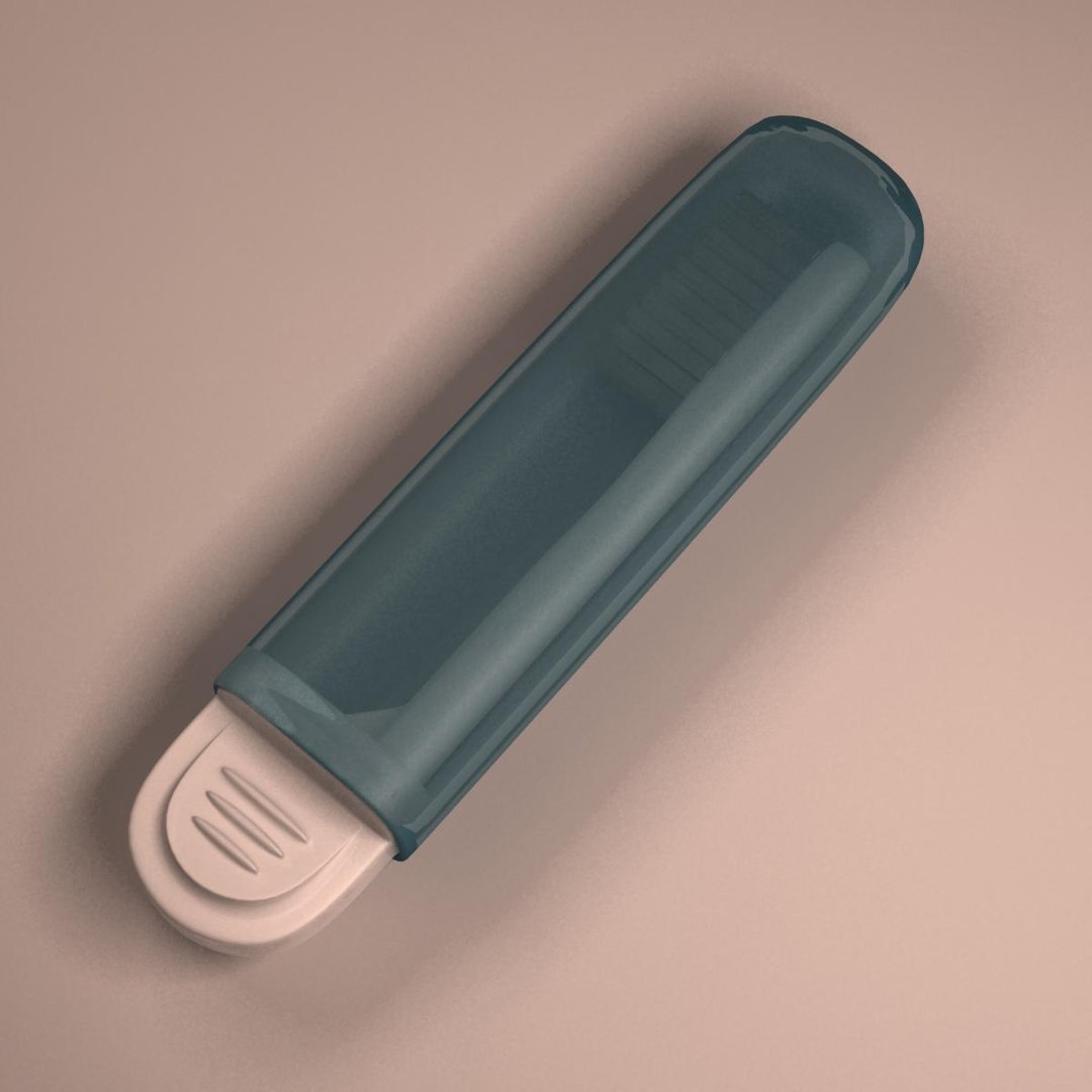 3ds max portable toothbrush