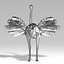 3d ostrich