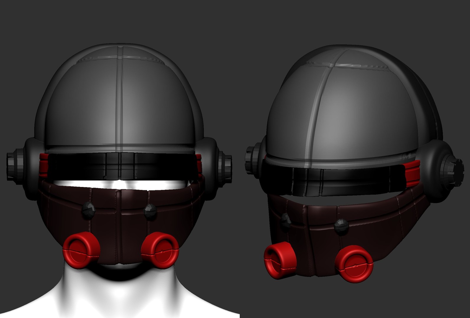 Mask Helmet Sculpt Printable Model - TurboSquid 1594753