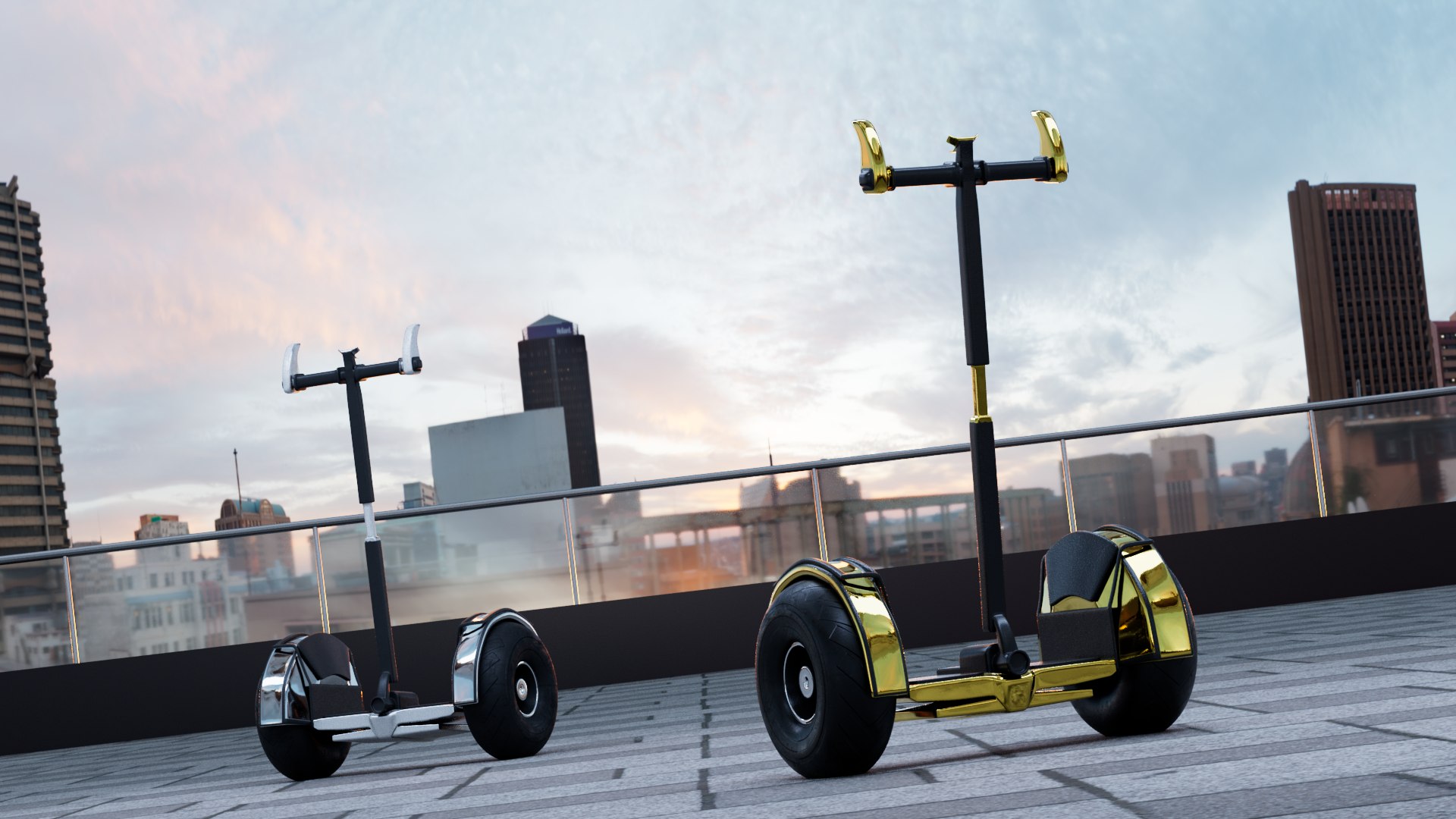 3D SEGWAY PREMIUM - TurboSquid 2122285