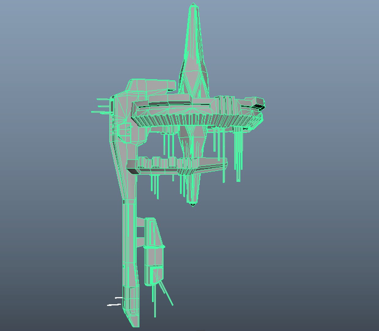 Sci-fi Starbase Model - TurboSquid 1226689