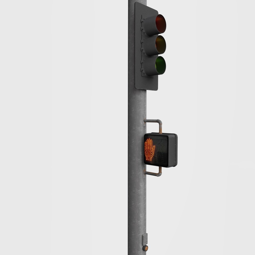 Traffic Signal 3d Model