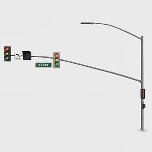3d traffic signal
