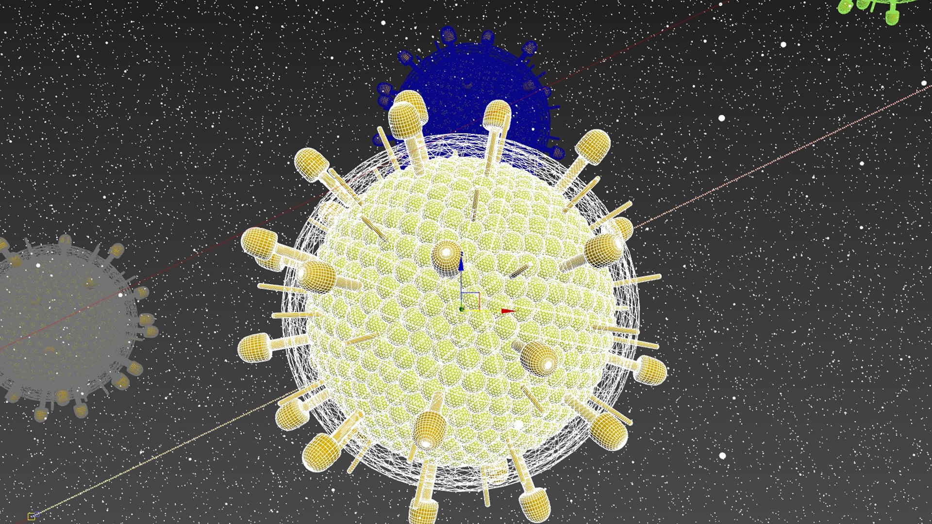 3D Virus Mumbs 3D Model - TurboSquid 1927026
