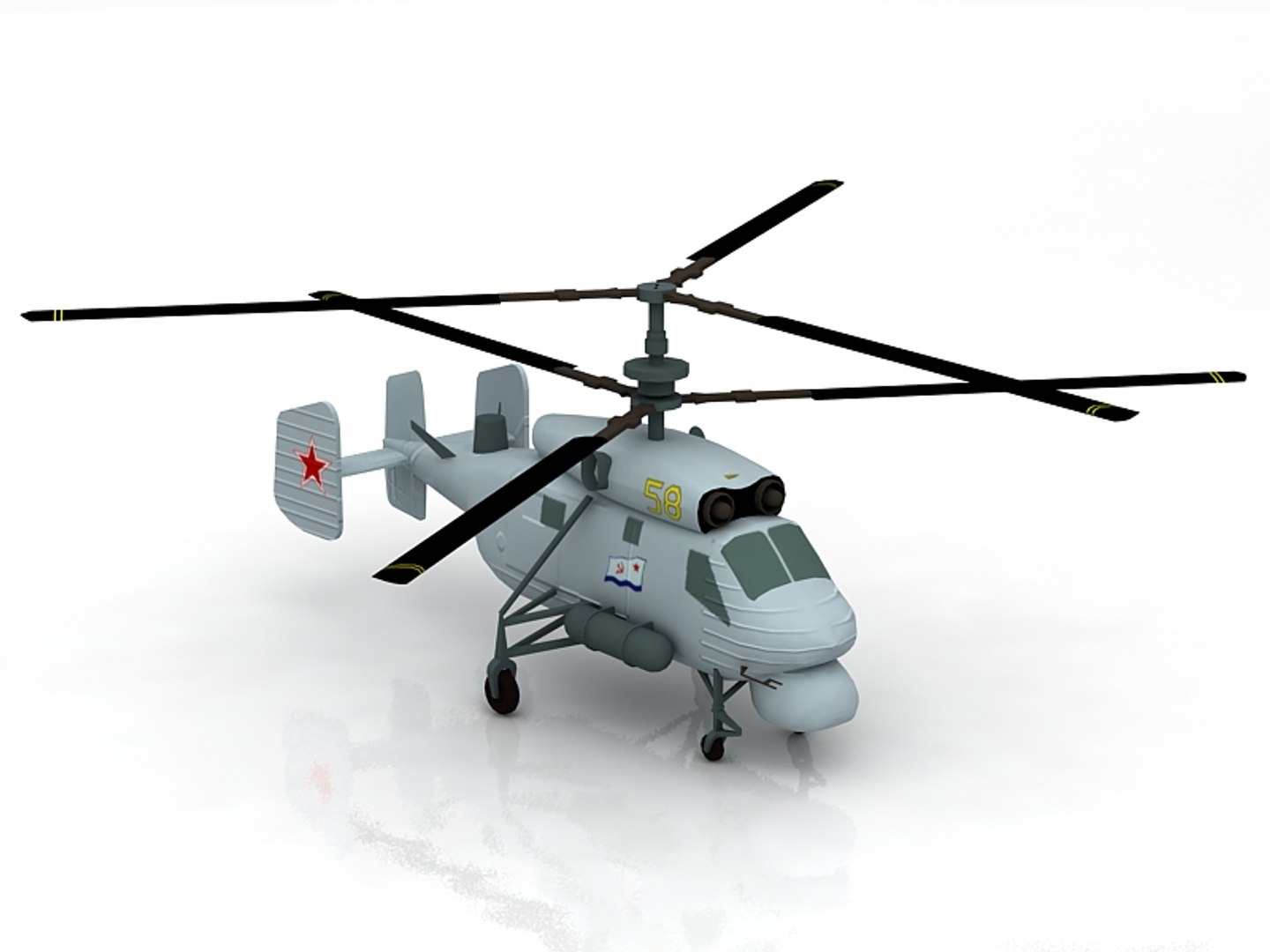 3D Ka-25 Ka-25 Chinese Navy model - TurboSquid 1783549