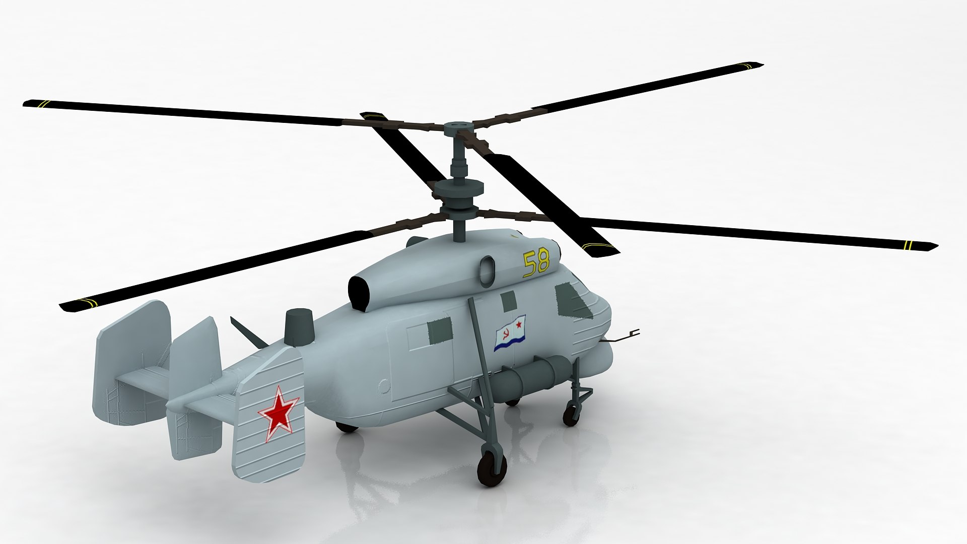 3D Ka-25 Ka-25 Chinese Navy model - TurboSquid 1783549