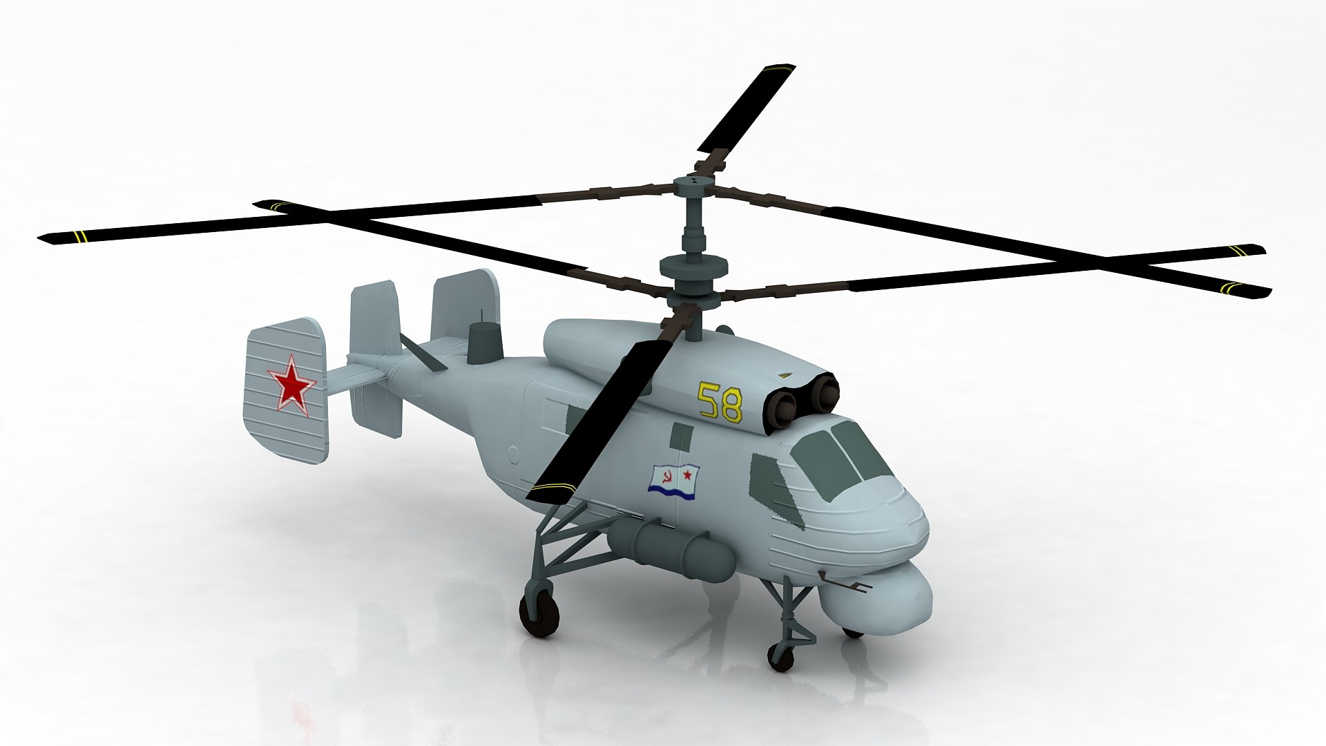 3D Ka-25 Ka-25 Chinese Navy model - TurboSquid 1783549