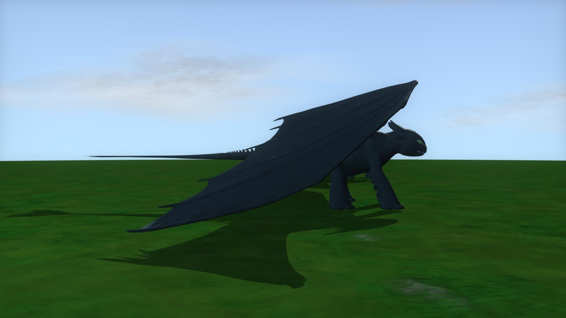 Night Fury 3d Model