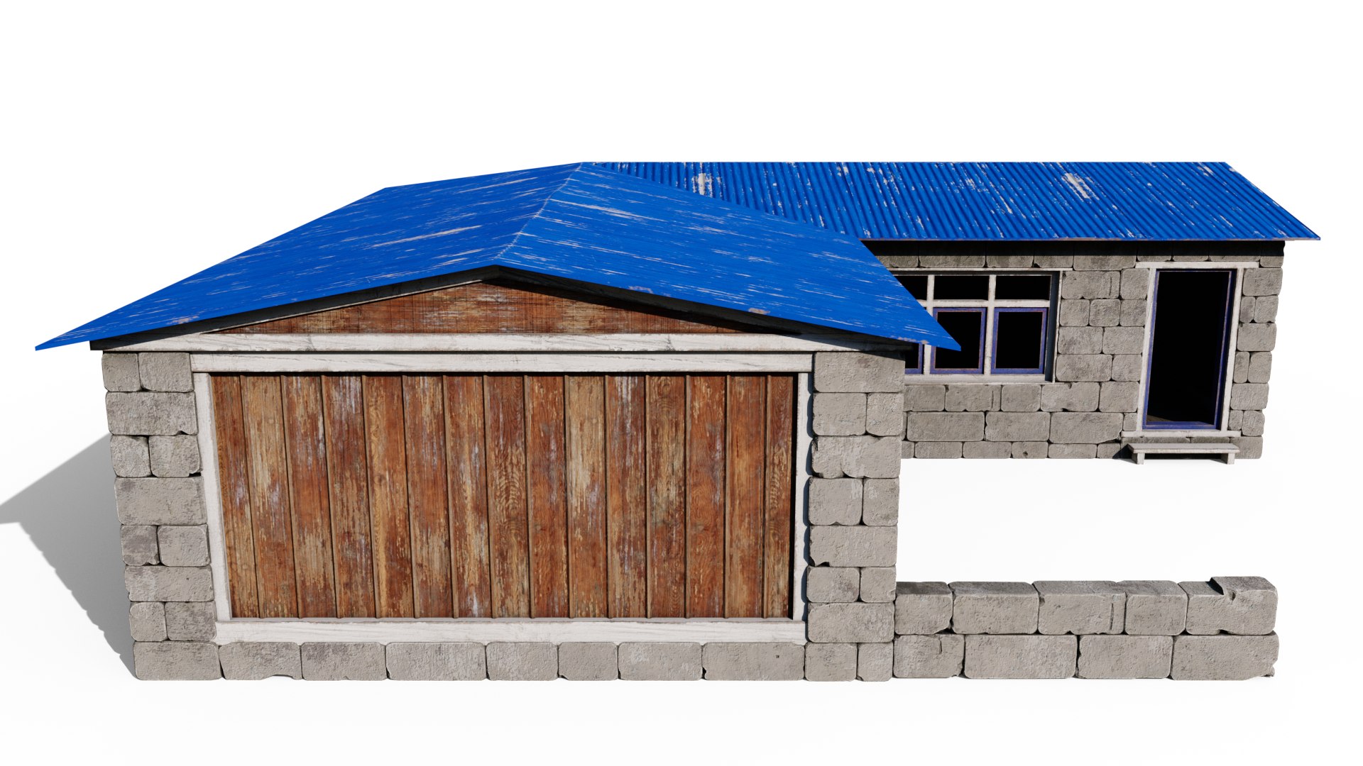 3D Mountain Lodge - TurboSquid 1863424