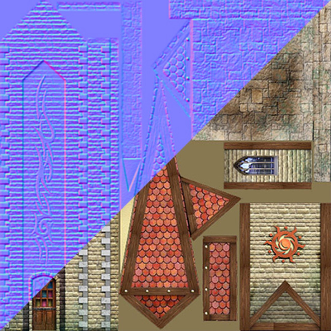 Fantasy Tower Magical 3d Model