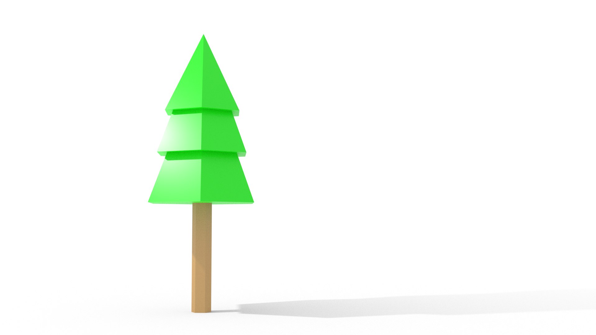 Cartoon Tree - Low Poly 3D - TurboSquid 2175065