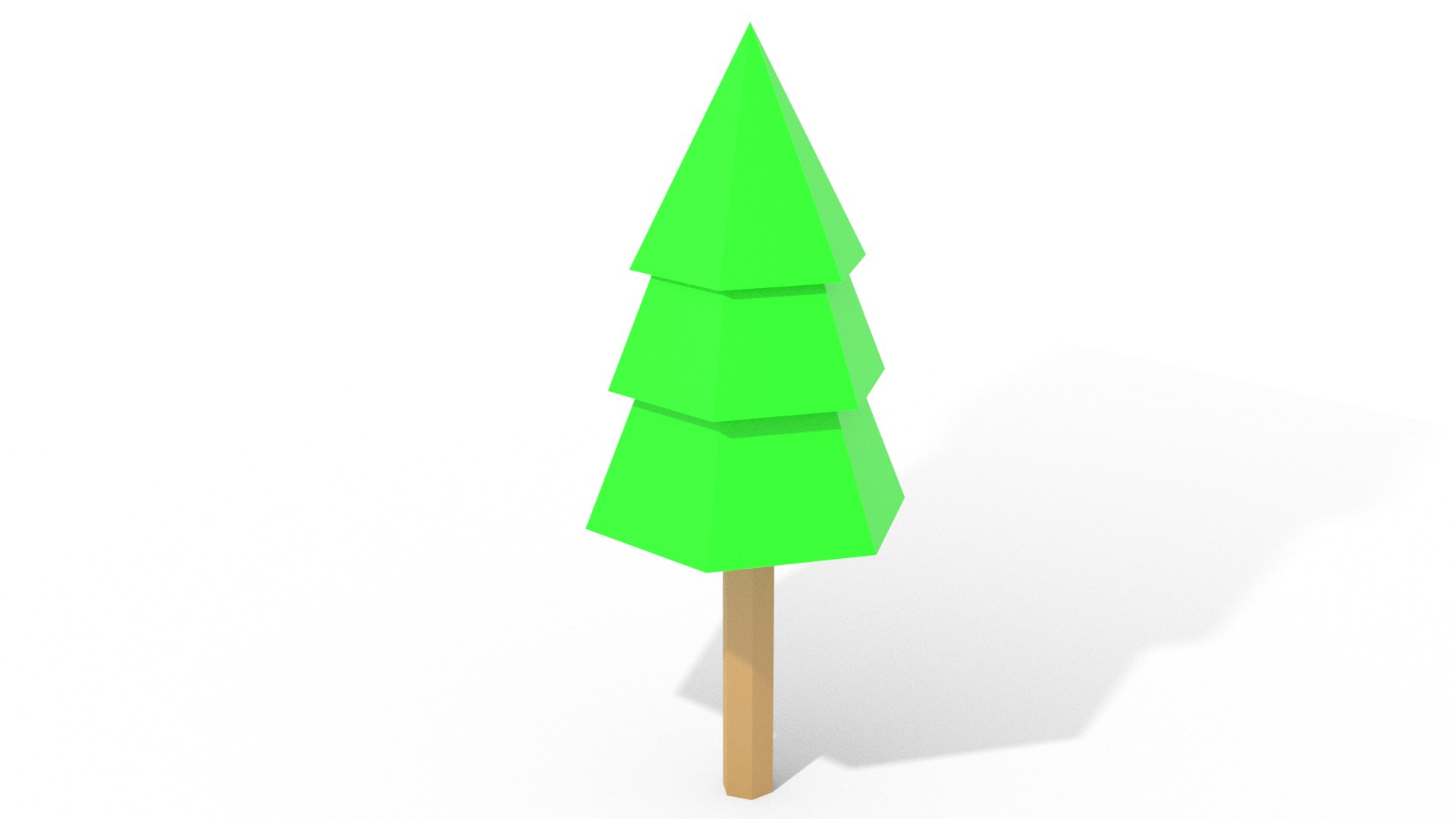 Cartoon Tree - Low Poly 3D - TurboSquid 2175065