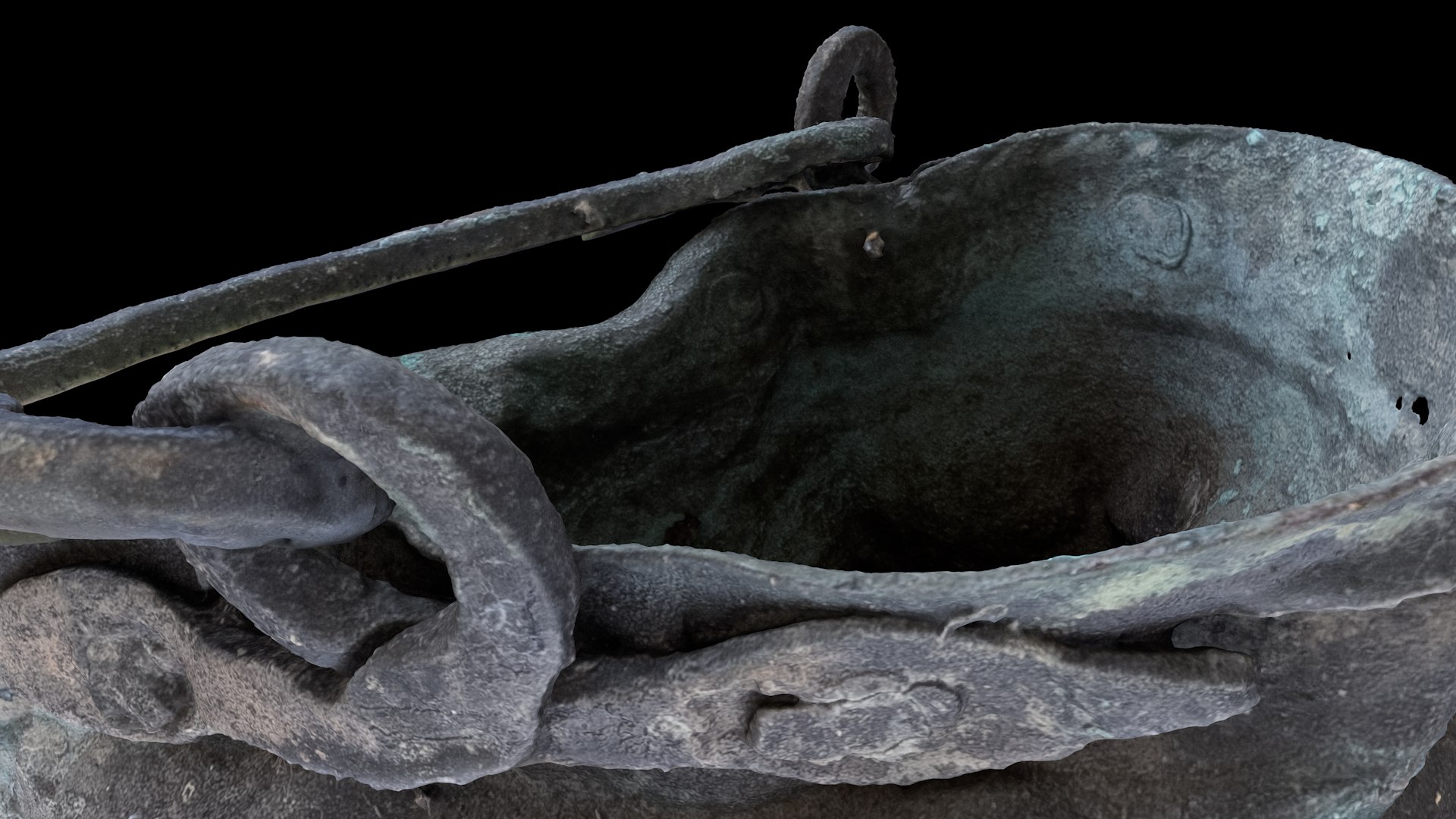 3D Antique Crushed Copper Pot - TurboSquid 2112879