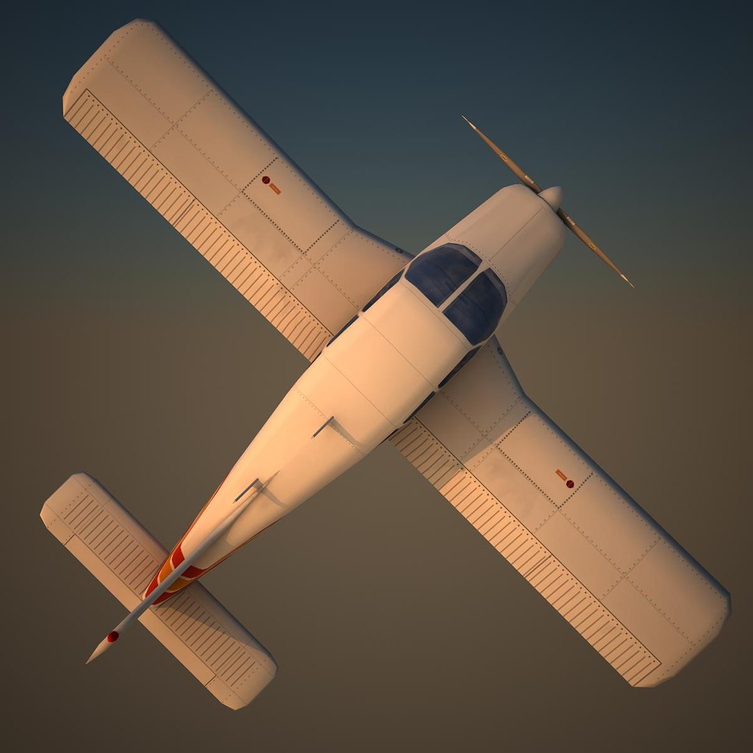 Piper Cherokee Pvt 3d Max