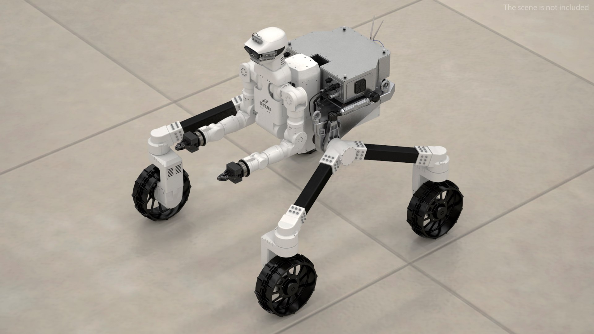 3D GITAI R1 Lunar Robotic Rover Rigged for Maya model - TurboSquid 2069064