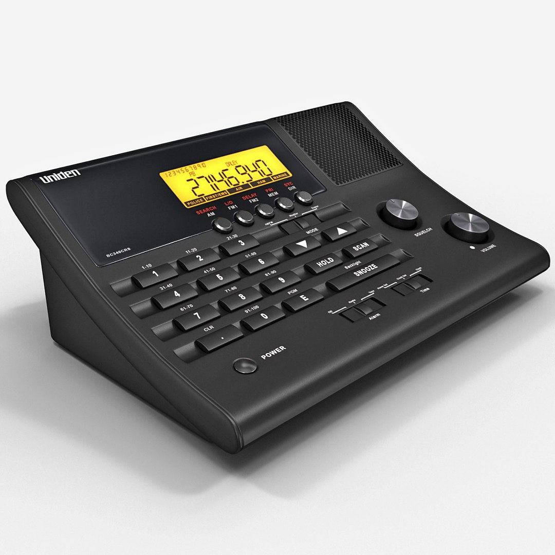 100-channel Radio Scanner Uniden 3ds