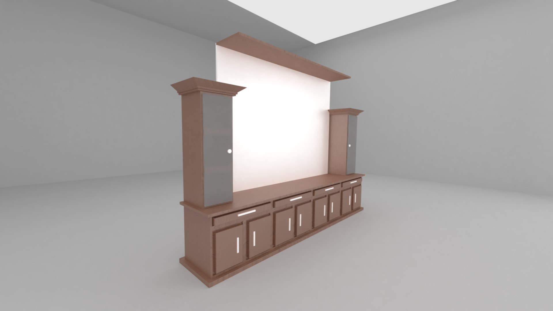 3D Presentation Desk - TurboSquid 1218823
