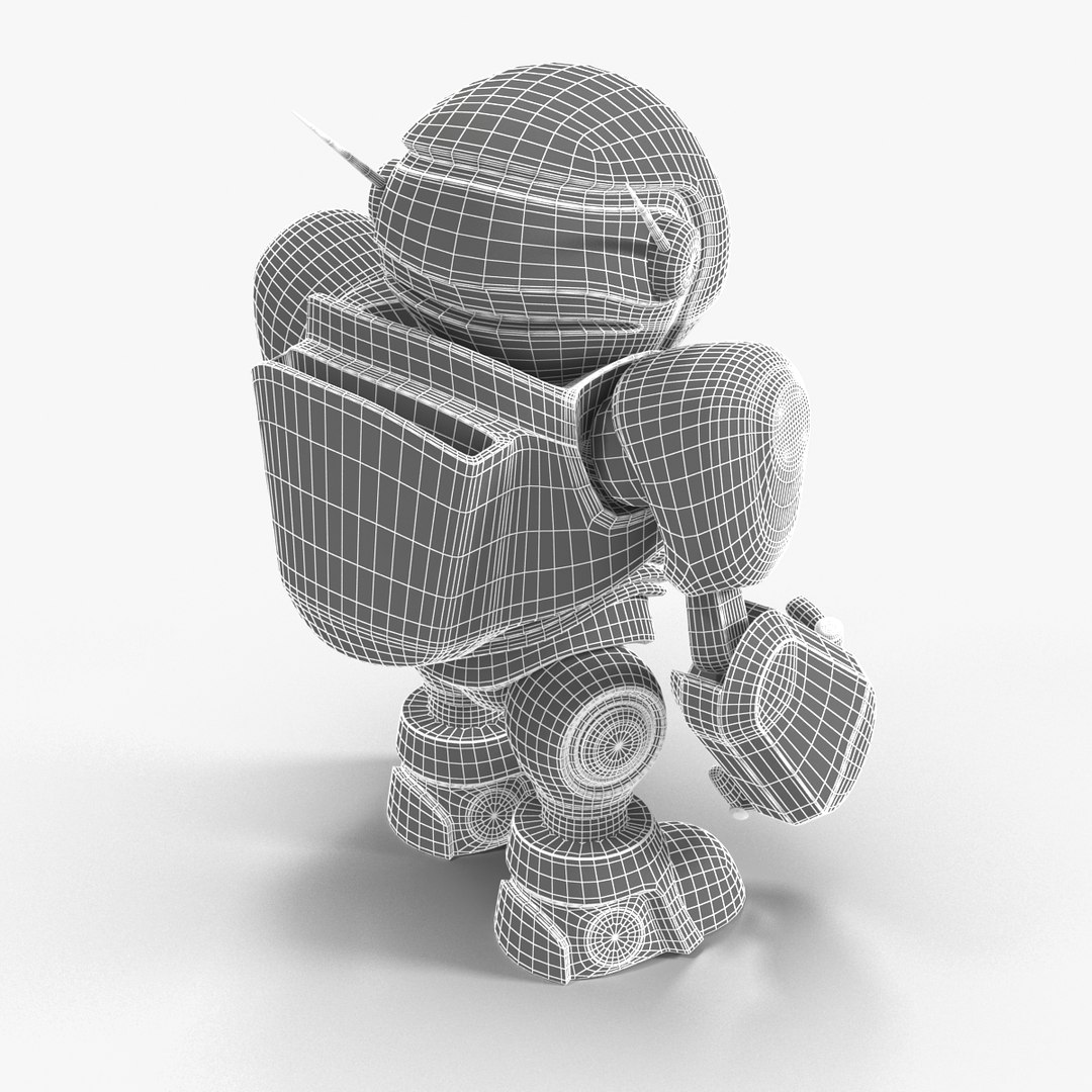 Robot Bot 3d Max