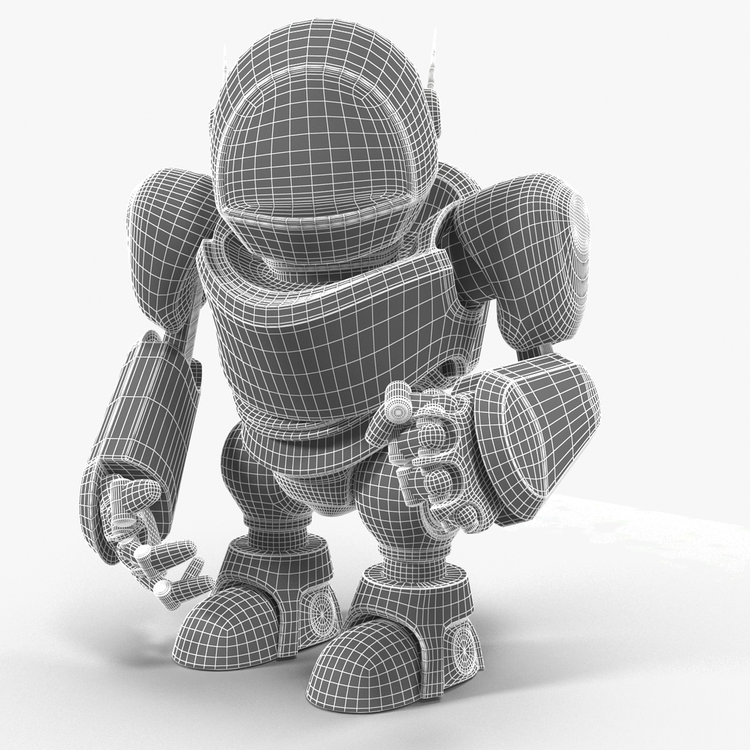 Robot Bot 3d Max