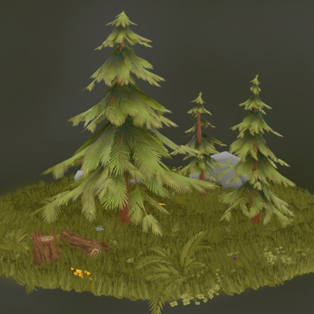 Forest Asset Model - TurboSquid 1512108