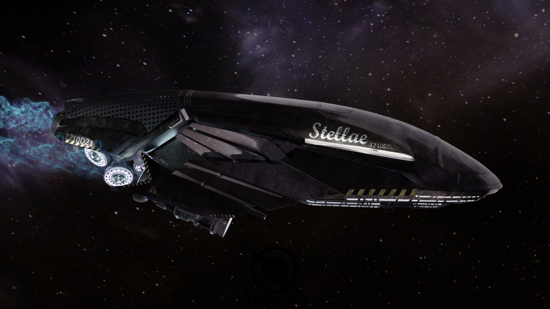 3D Model Stellaris Star Ship - TurboSquid 1861799