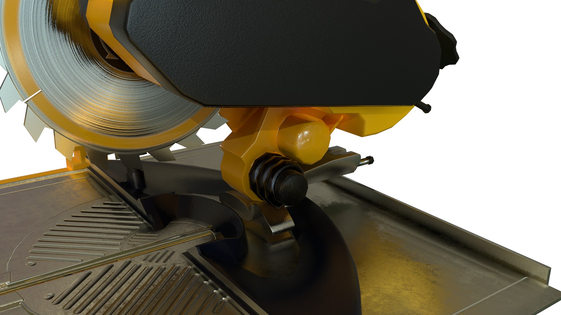 Machine Saw Clean 3D Model - TurboSquid 1636720