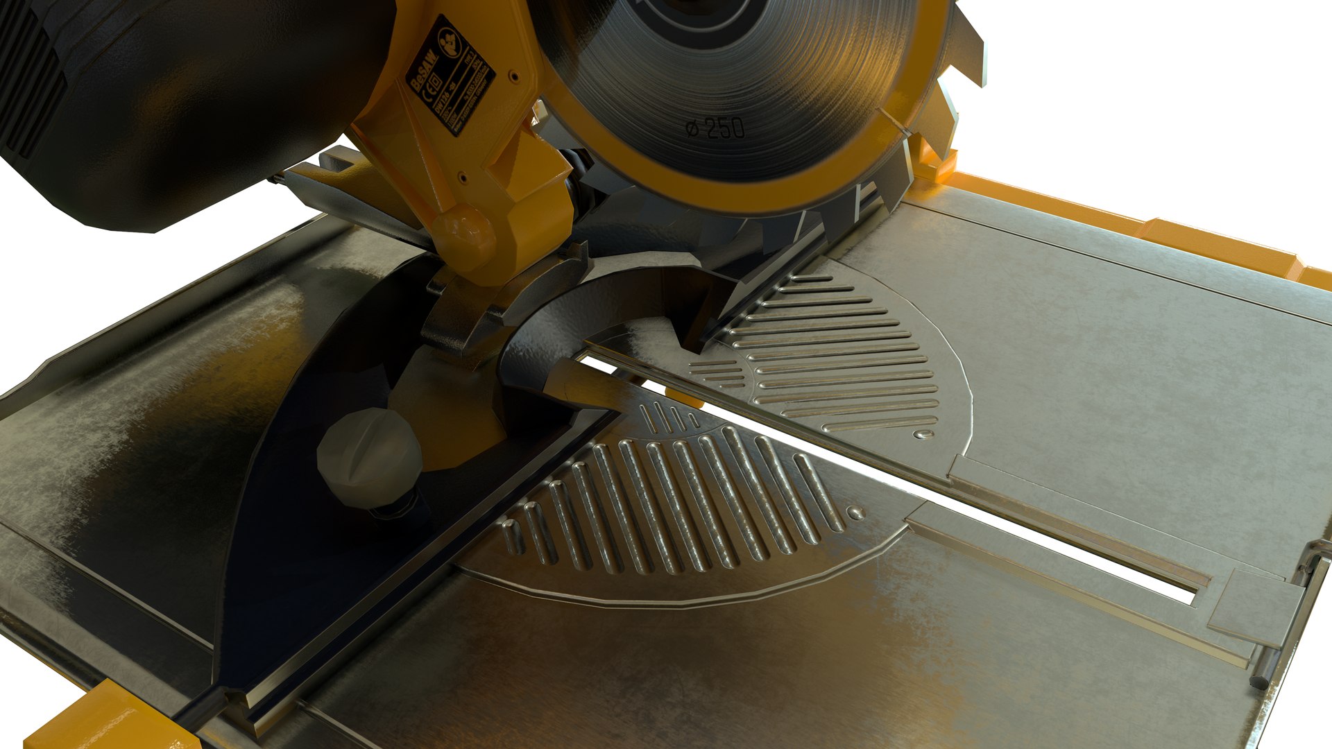 Machine Saw Clean 3D Model - TurboSquid 1636720