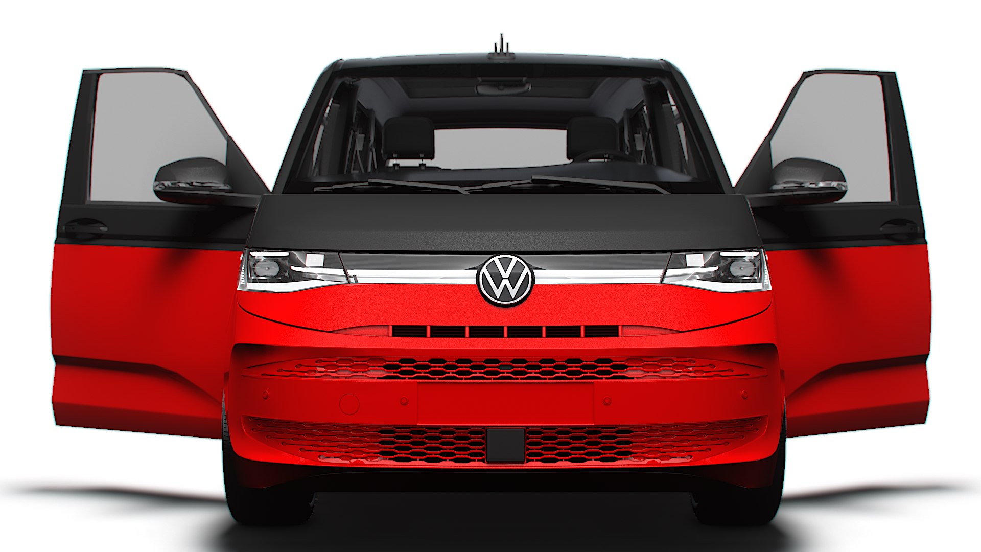 VW T7 Multivan Long HQ Interior 2025 3D - TurboSquid 2317040