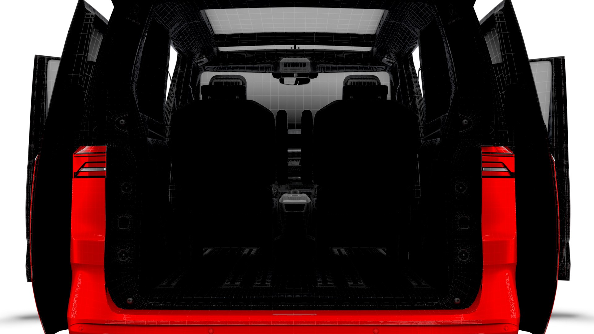 VW T7 Multivan Long HQ Interior 2025 3D - TurboSquid 2317040