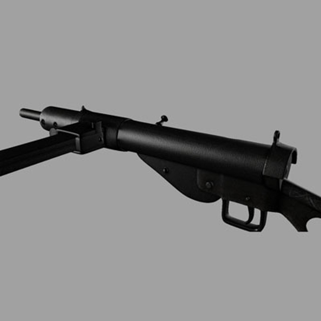 Obj British Sten Mark Ii