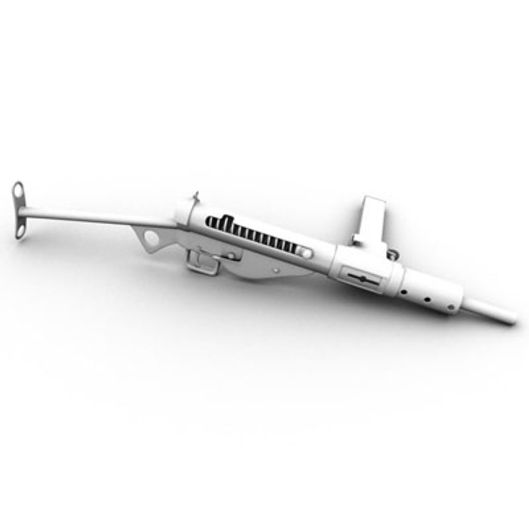 Obj British Sten Mark Ii