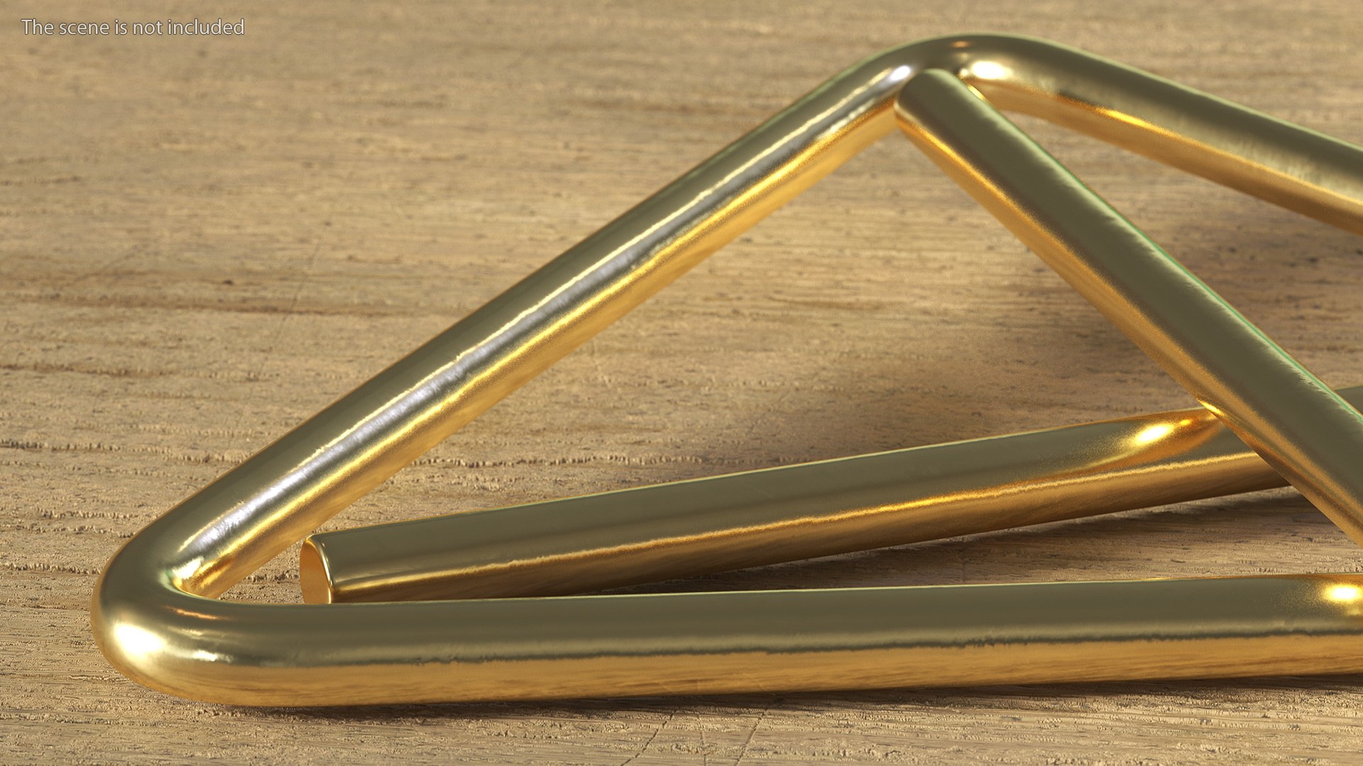 Paper Clip Butterfly Shape Gold 3D Model - TurboSquid 1861419