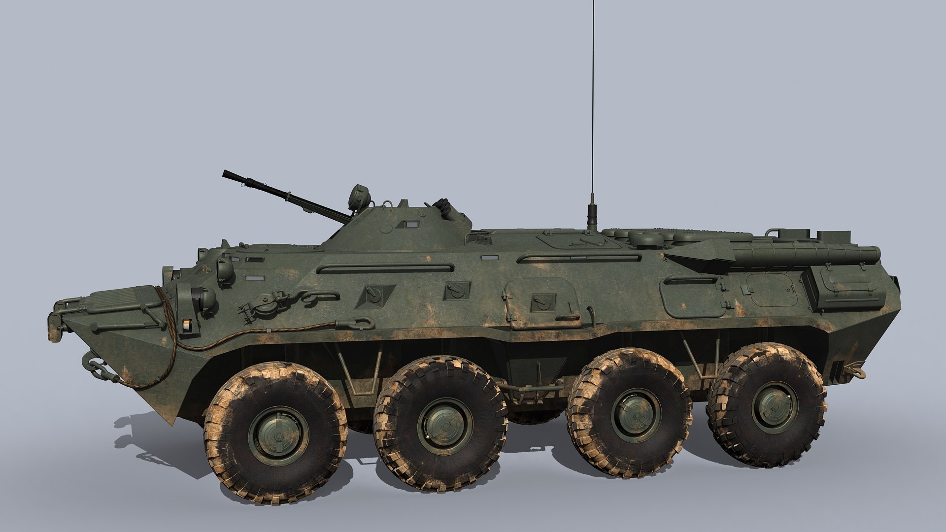 Russian Btr-80 3D - TurboSquid 1551548