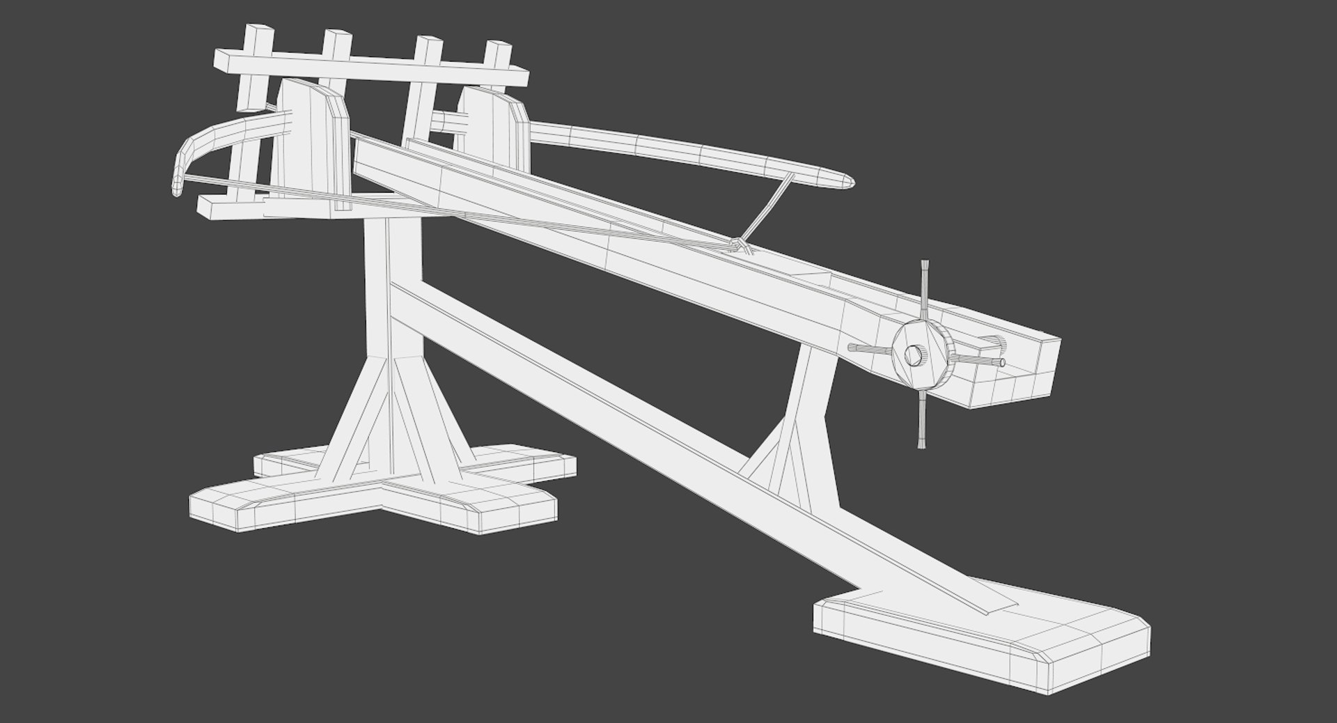 3d Ballista Model