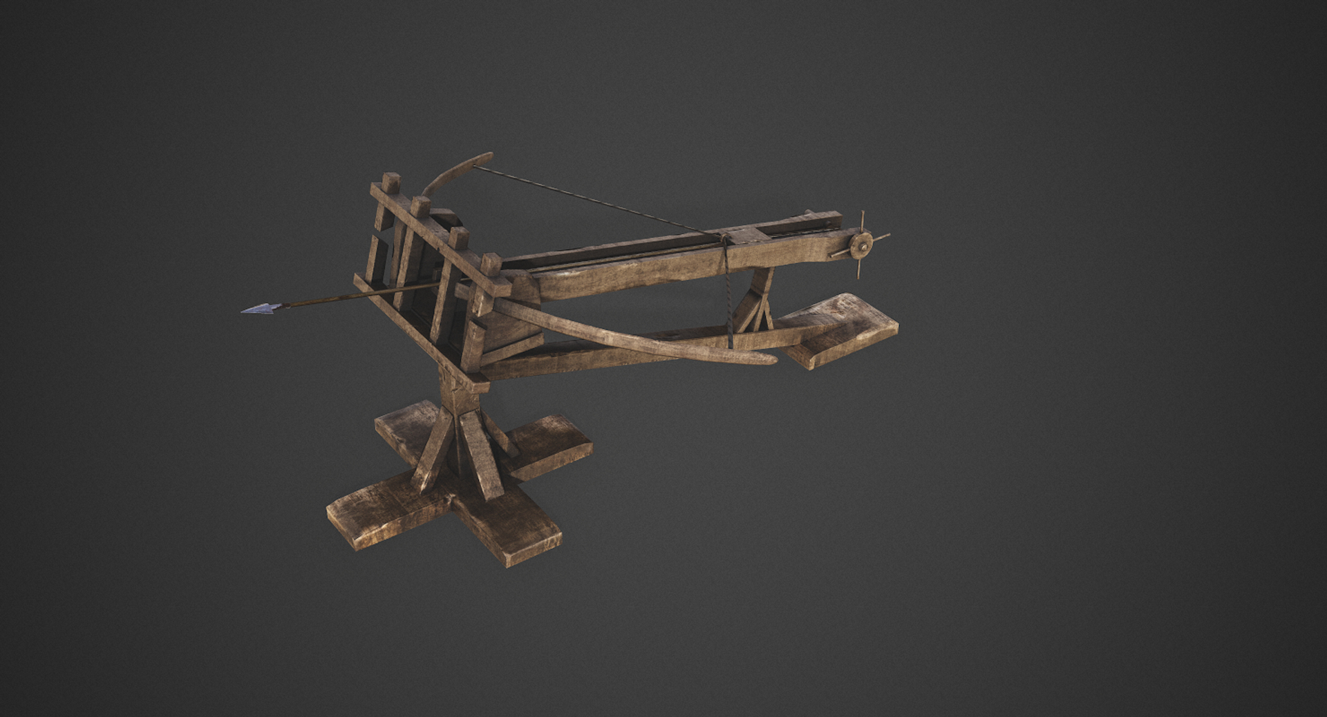 3d Ballista Model