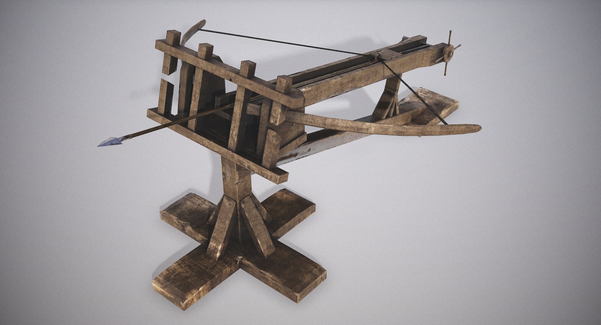 3d Ballista Model