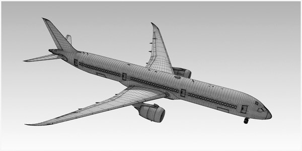 modelo 3d 787-10 Dreamliner Boeing Airlines - TurboSquid 1474394