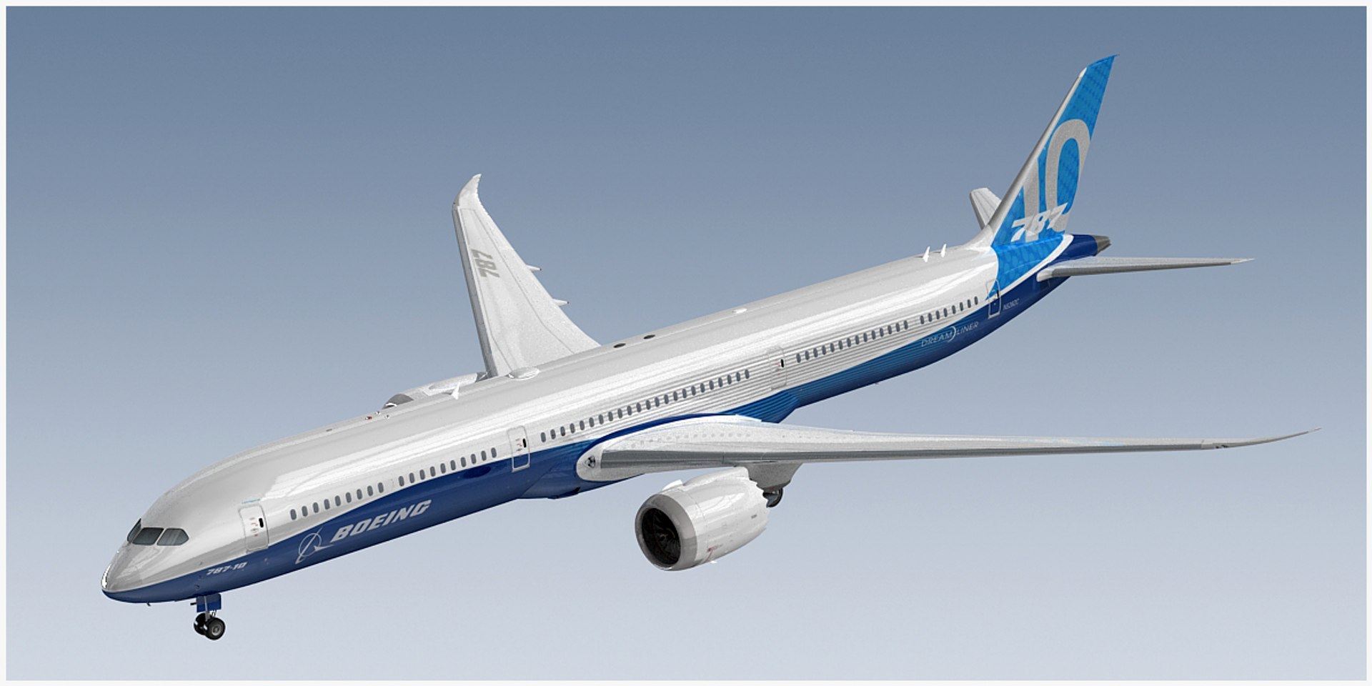 3D Model Boeing 787-10 Dreamliner Airlines - TurboSquid 1474394