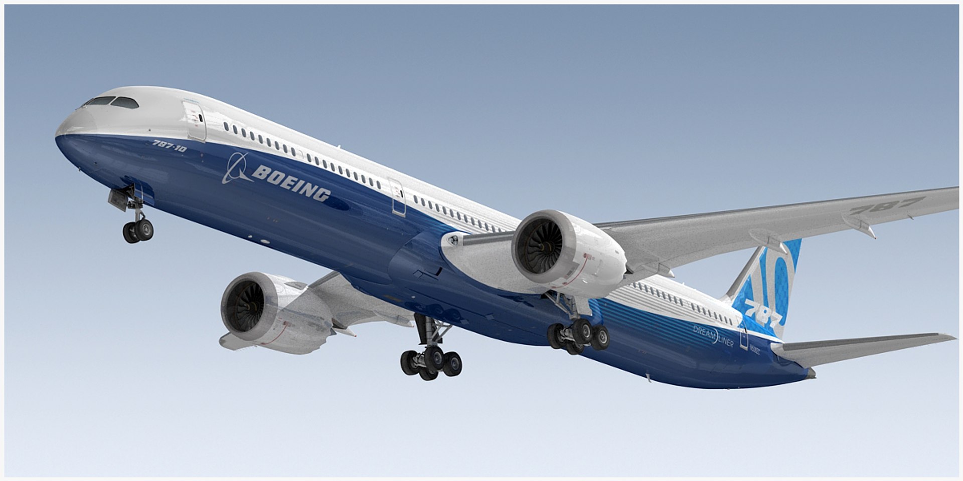 3D Model Boeing 787-10 Dreamliner Airlines - TurboSquid 1474394