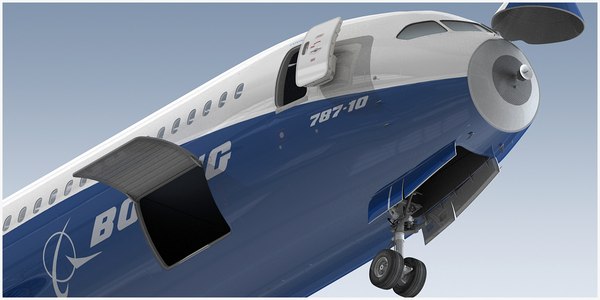 modelo 3d 787-10 Dreamliner Boeing Airlines - TurboSquid 1474394