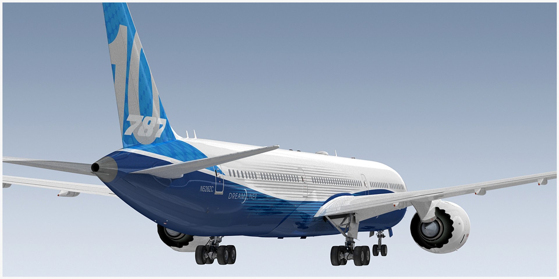 3D Model Boeing 787-10 Dreamliner Airlines - TurboSquid 1474394