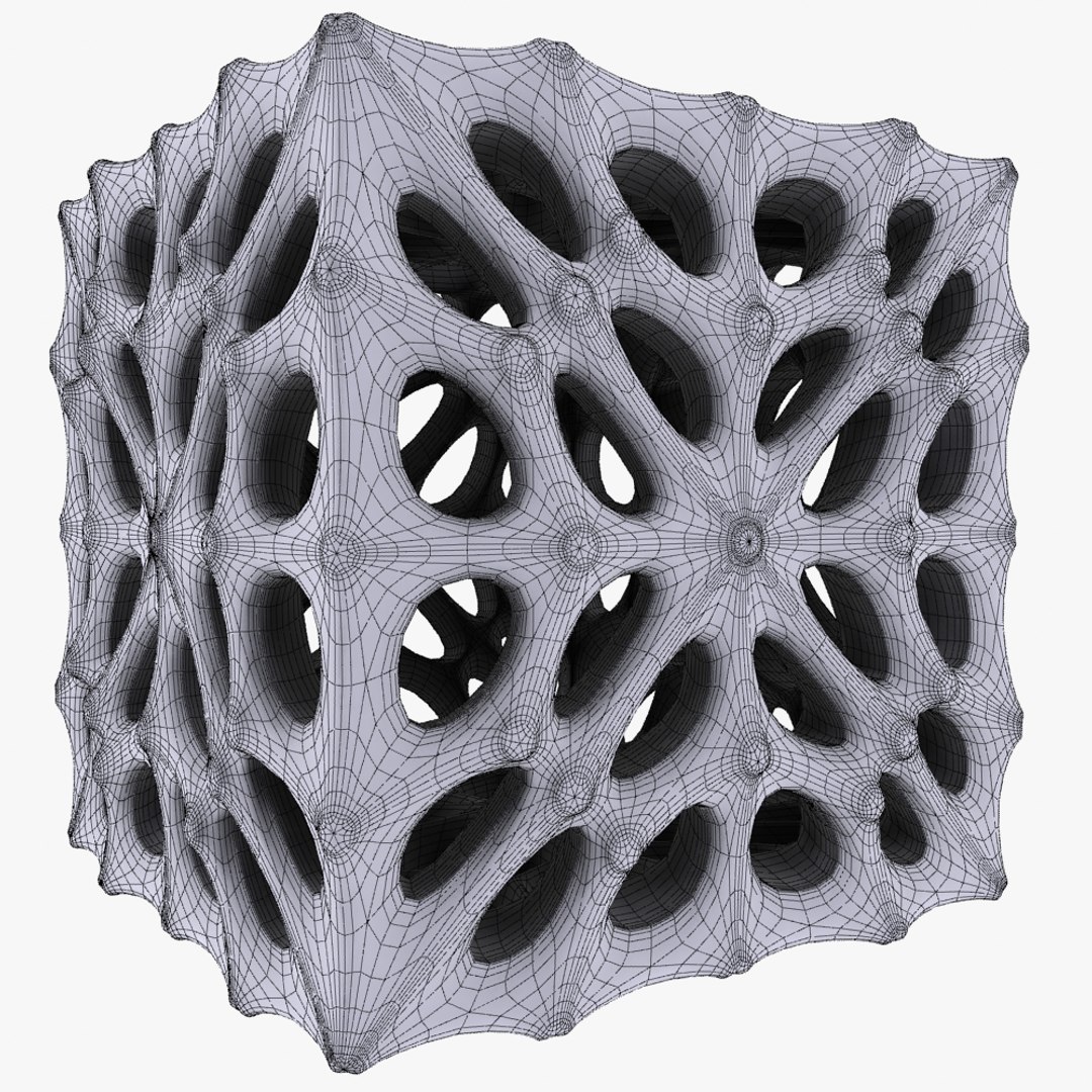 Complex Shape 3d Model