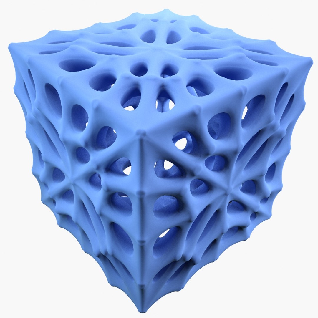 Complex Shape 3d Model