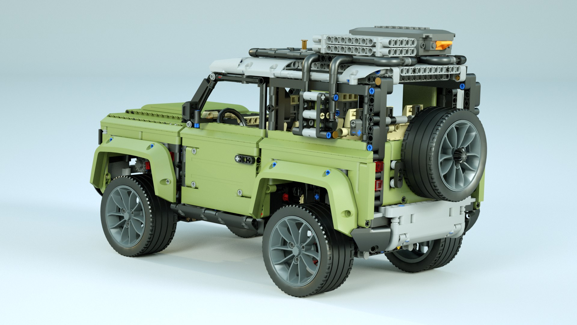 3D LEGO Jeep 4x4 - TurboSquid 1867531