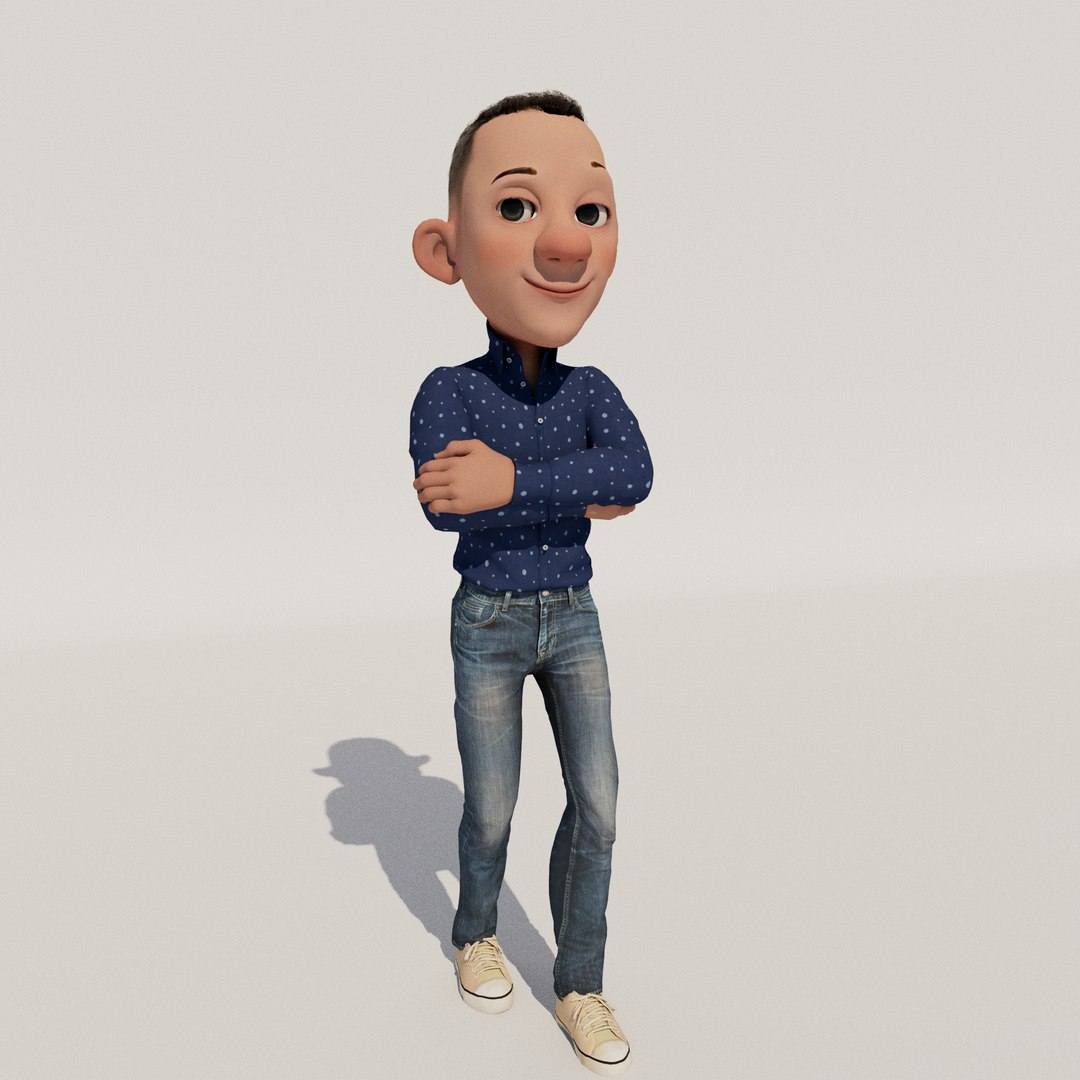 3D Thin Man - TurboSquid 2457457