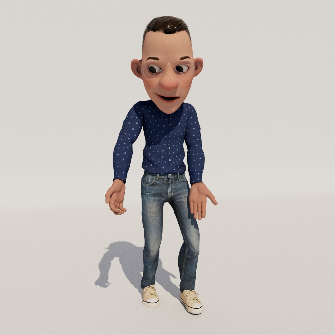3D Thin Man - TurboSquid 2457457