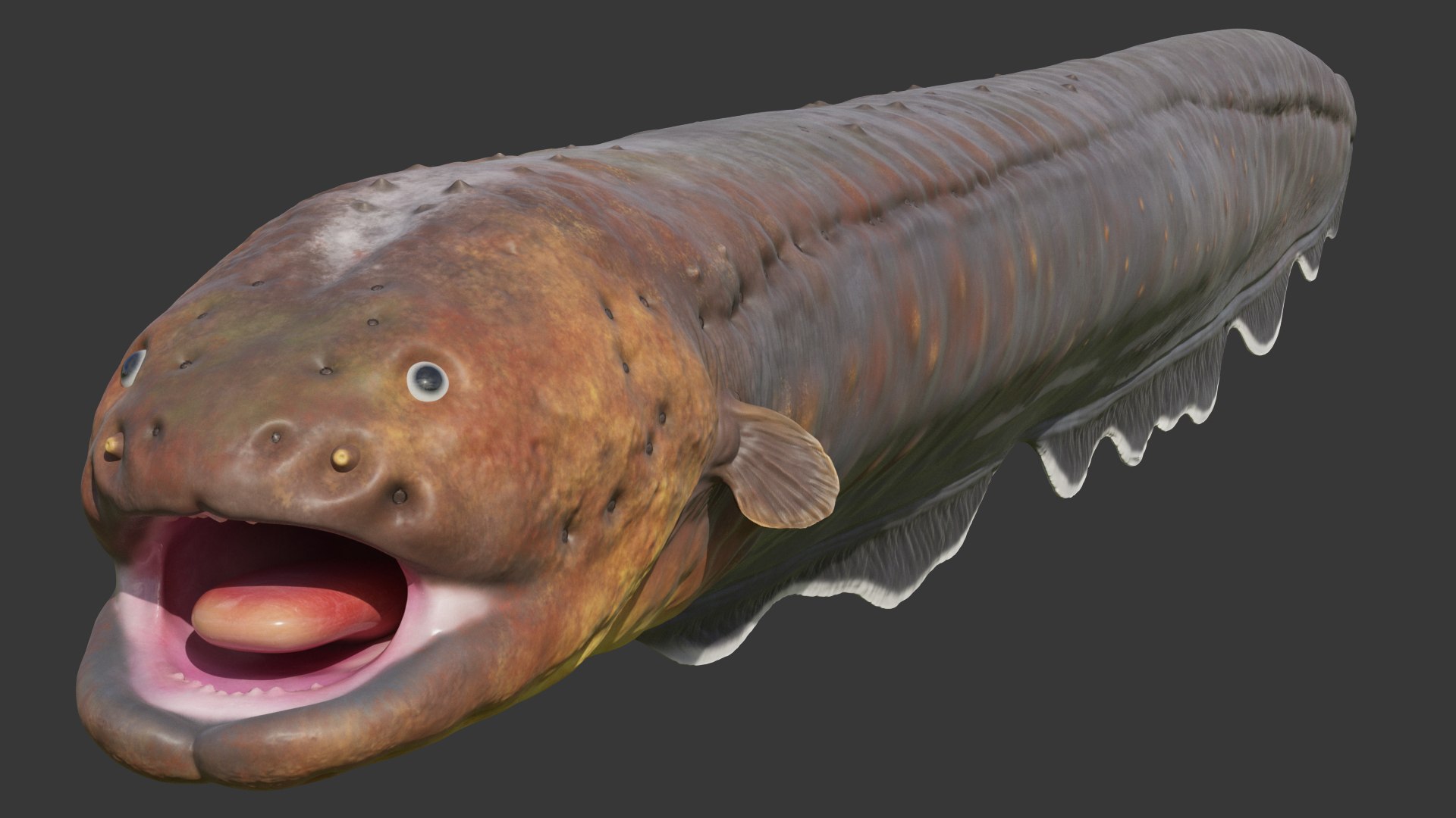 3D Electric Eel Rigged Animal - TurboSquid 1486786