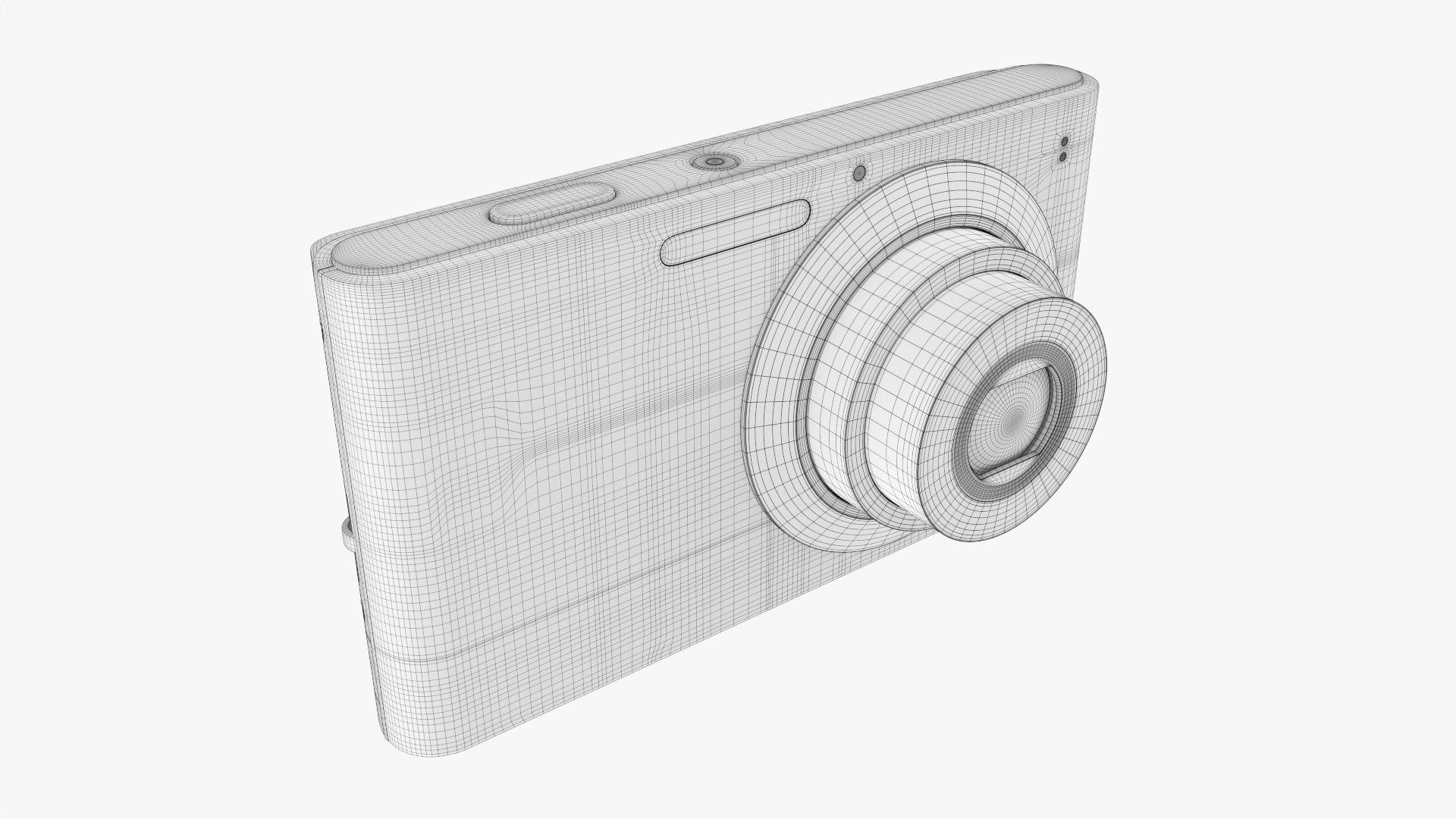 Compact digital camera 03 3D model - TurboSquid 1742400